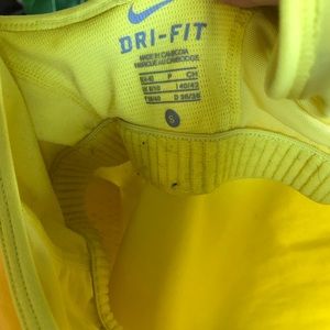 Nike | Tops | Womens Nike Drifit Yellow Racerback Running Tank | Poshmark